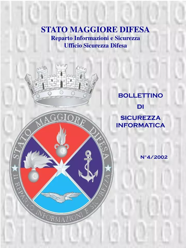 Ppt Bollettino Di Sicurezza Informatica Powerpoint Presentation Free 5635