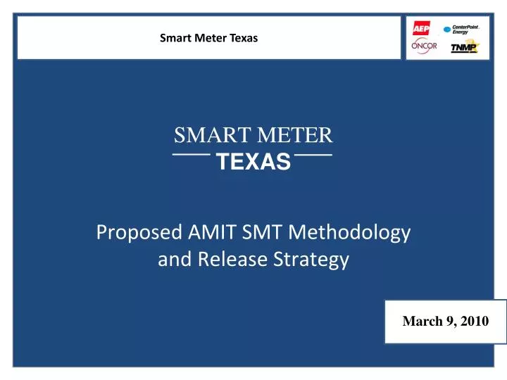 PPT - SMART METER TEXAS PowerPoint Presentation, free download - ID:5591169