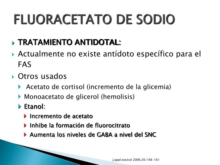 PPT - INTOXICACIÓN POR FLUOROACETATO DE SODIO PowerPoint Presentation ...