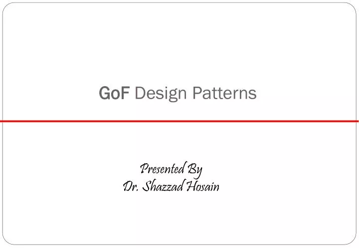 PPT - GoF Design Patterns PowerPoint Presentation, free download - ID ... PPT - GoF Design Patterns PowerPoint Presentation, free download - ID ...