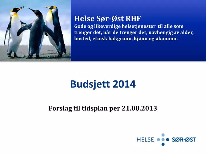 PPT - Budsjett 2014 PowerPoint Presentation, free download - ID:5593530