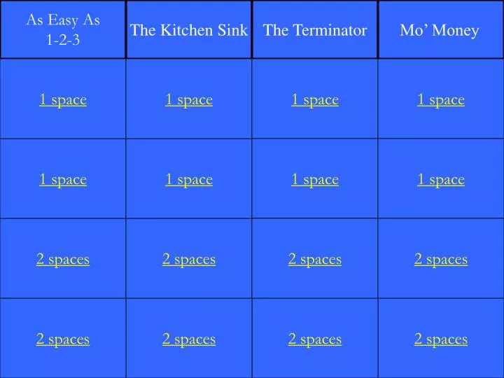PPT - As Easy As 1-2-3 PowerPoint Presentation, free download - ID:5593688
