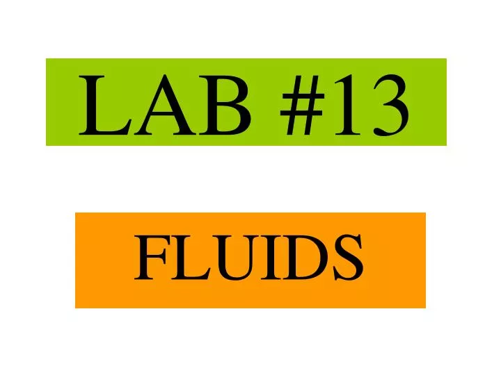PPT - LAB #13 PowerPoint Presentation, free download - ID:5594381