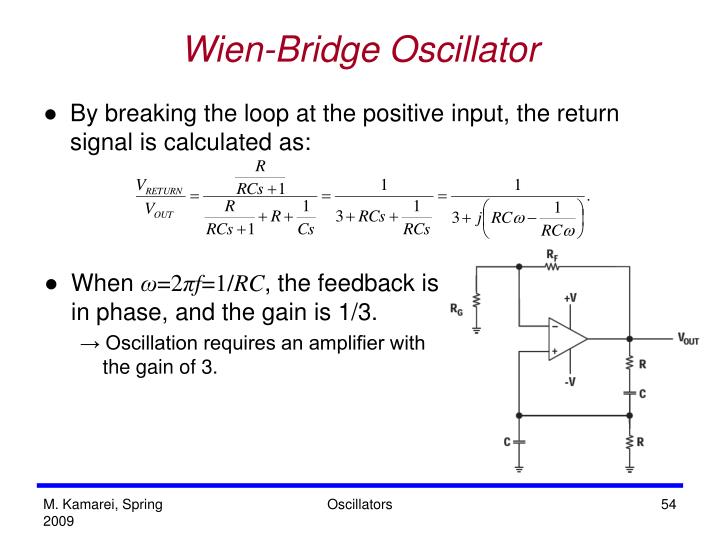 PPT - Oscillators PowerPoint Presentation - ID:5594930