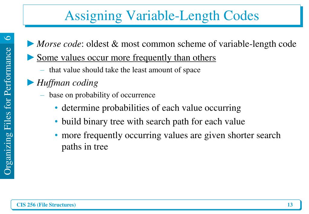 PPT - Organizing Files for Performance PowerPoint Presentation, free ...