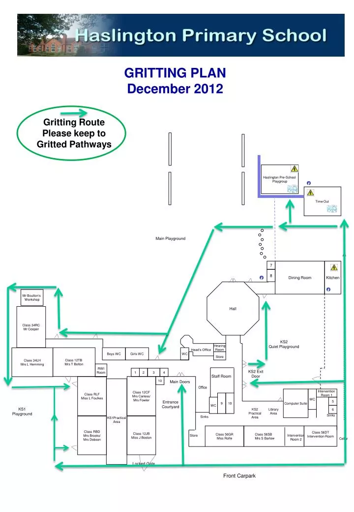 PPT - GRITTING PLAN December 2012 PowerPoint Presentation, free ...
