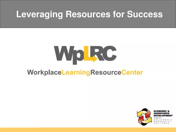 PPT - Leveraging Resources for Success PowerPoint Presentation, free ...