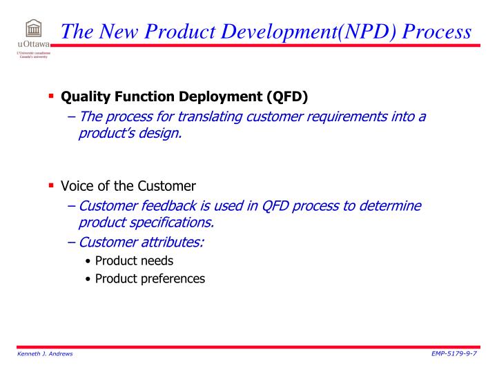 PPT - Manufacturing Systems: EMP-5179 Module #9: Quality Function ...