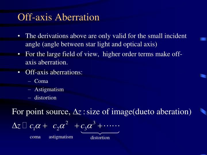 PPT - Optical Telescope PowerPoint Presentation - ID:5596512