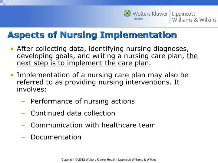PPT - Chapter 36 Implementing and Evaluating Care PowerPoint ...
