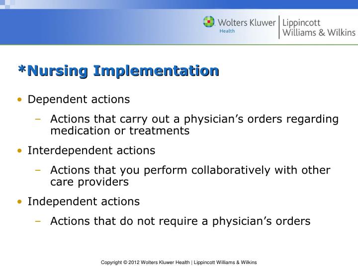 PPT - Chapter 36 Implementing and Evaluating Care PowerPoint Presentation - ID:5597329