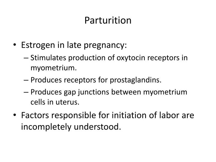 PPT - Physiology of Normal Labour and Childbirth PowerPoint ...