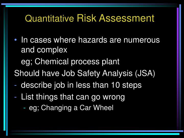 PPT - HAZARD IDENTIFICATION, RISK ASSESSMENT & RISK CONTROL PowerPoint ...