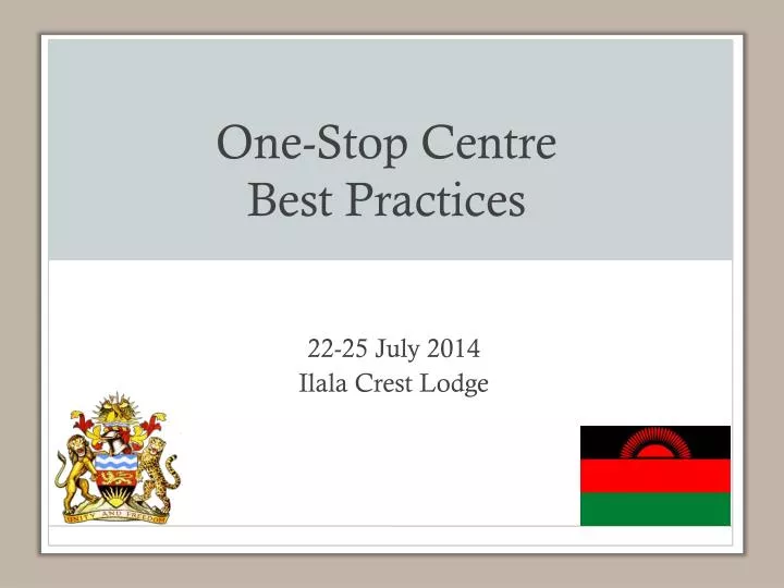 PPT - One-Stop Centre Best Practices PowerPoint Presentation, free ...