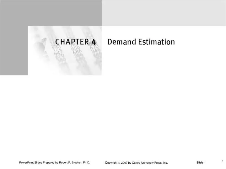 PPT - Marketing Research Approaches to Demand Estimation PowerPoint Presentation - ID:5599800