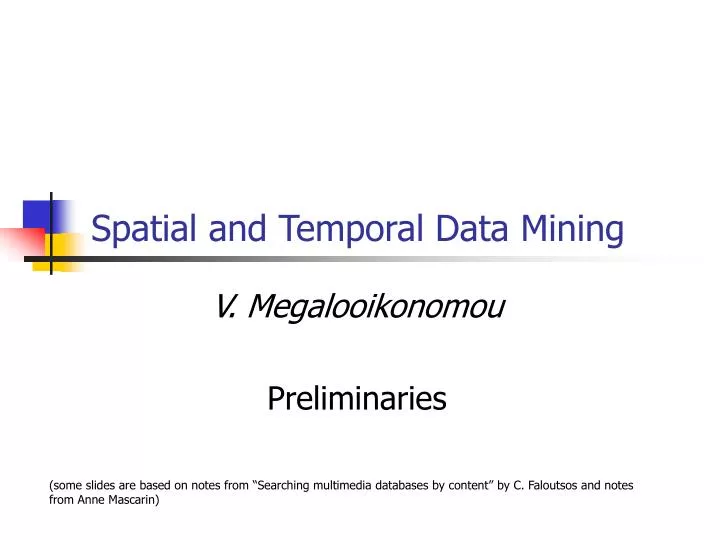 PPT - Spatial and Temporal Data Mining PowerPoint Presentation, free ... PPT - Spatial and Temporal Data Mining PowerPoint Presentation, free ...