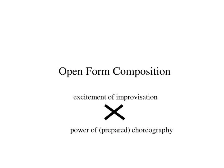 PPT - Ope n Form Composition PowerPoint Presentation, free download ...