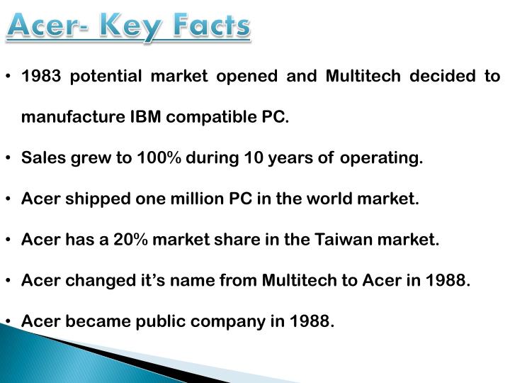 PPT - Acer PowerPoint Presentation - ID:5602358