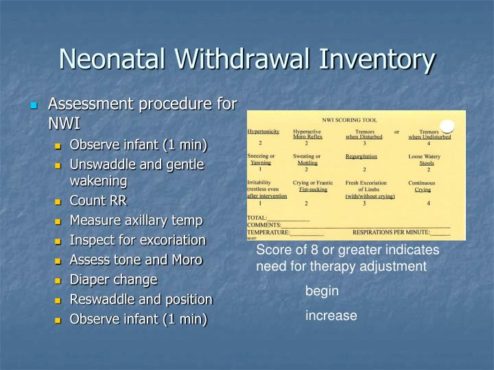 PPT - Many Disciplines: One Goal. Care of the Drug Exposed Newborn ...