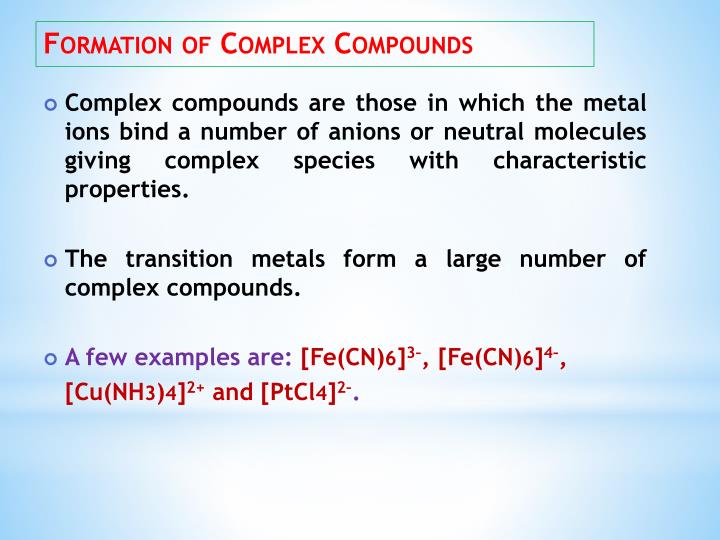 PPT - The d- Block Elements PowerPoint Presentation - ID:5602561