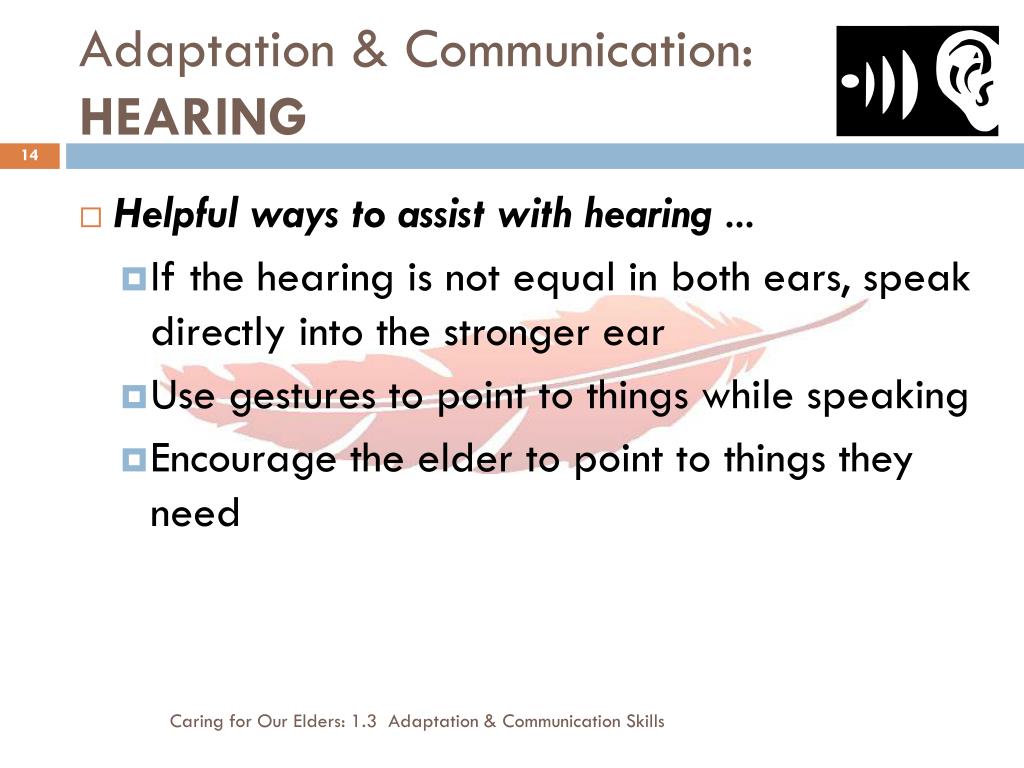 Ppt Native Elder Caregiver Curriculum Necc 1 3 Adaptation