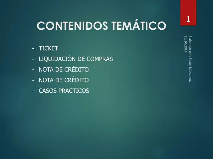 PPT - CONTENIDOS TEMÁTICO PowerPoint Presentation, free download - ID ...