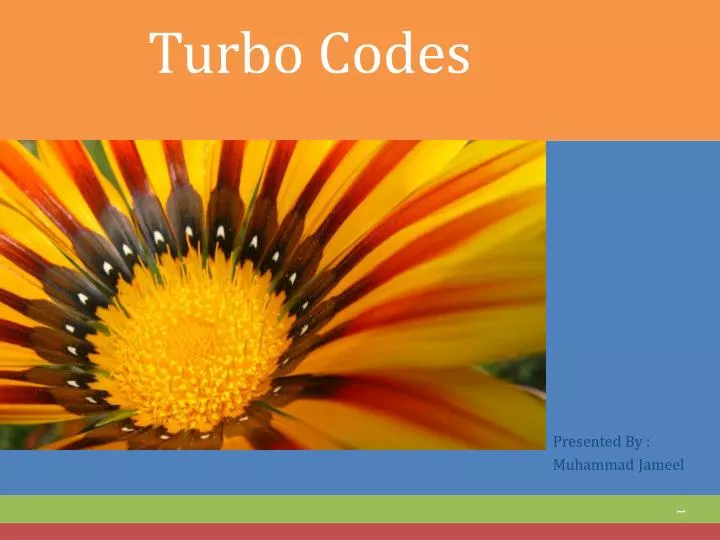 PPT - Turbo Codes PowerPoint Presentation, free download - ID:5605362