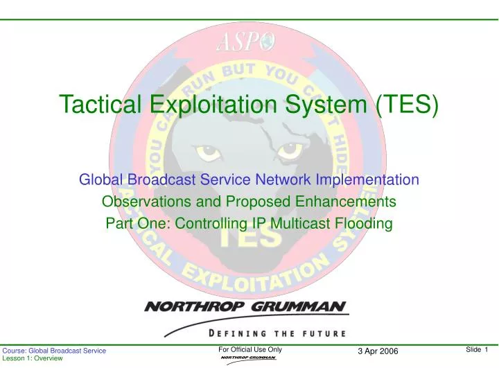 PPT - Global Broadcast Service Network Implementation Observations and ...