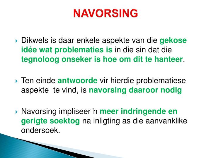 PPT - Die Verloopfases van die Tegnologiese Proses PowerPoint ...