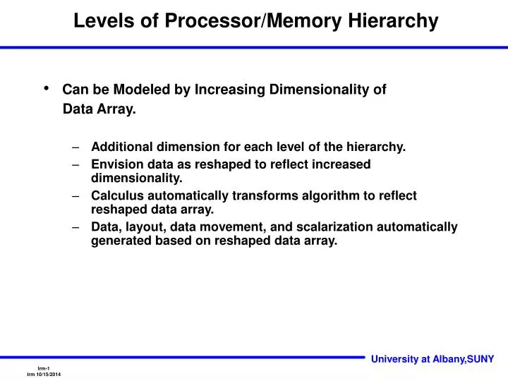 PPT - Levels of Processor/Memory Hierarchy PowerPoint Presentation, free download - ID:5608156