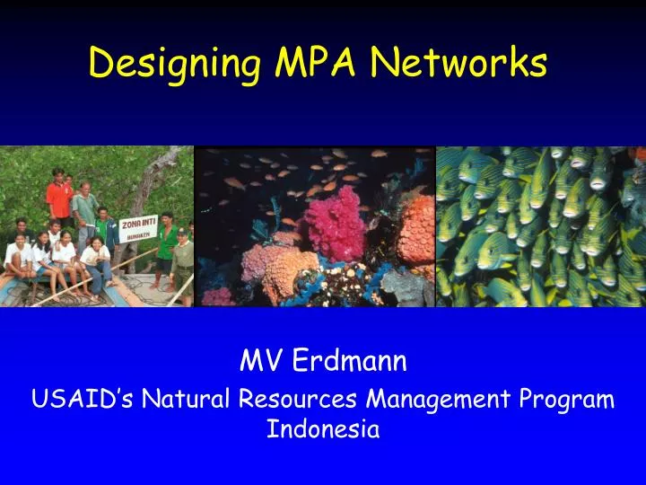 PPT - Designing MPA Networks PowerPoint Presentation, free download ...