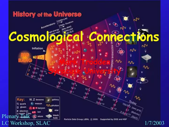 PPT - Cosmological Connections PowerPoint Presentation, free download ...