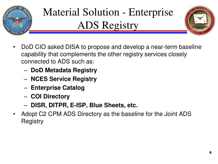 PPT - DoD Authoritative Data Source Activities PowerPoint Presentation ...