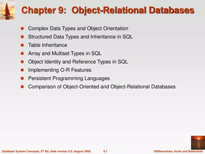 Ppt Chapter 9 Object Relational Databases Powerpoint Presentation 4485