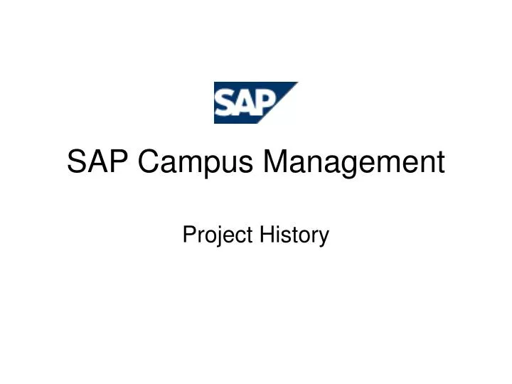 PPT - SAP Campus Management PowerPoint Presentation, free download - ID ...