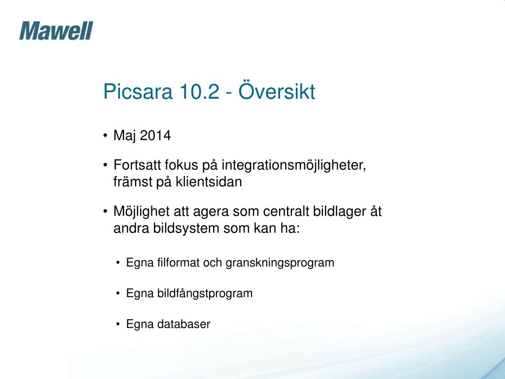 PPT - Picsara 10.2 Picsara Användardagar 2014-05-22 PowerPoint ...