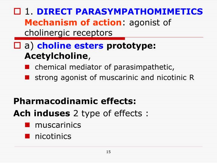PPT - PHARMACOLOGY OF PARASYMPATHETIC NERVOUS SYSTEM PowerPoint ...