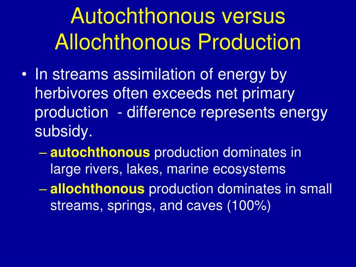 PPT - Ecosystem Energetics PowerPoint Presentation - ID:5613880