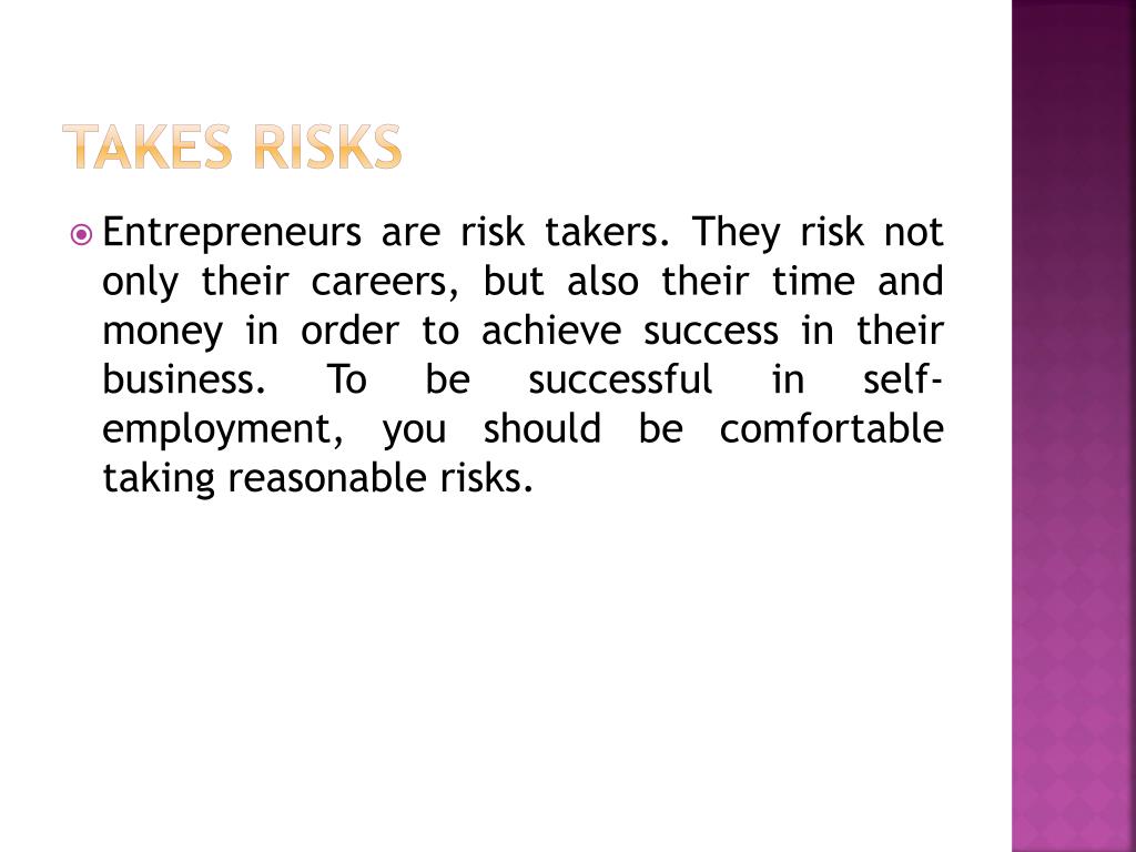 PPT - Characteristics of Successful Entrepreneur PowerPoint ...