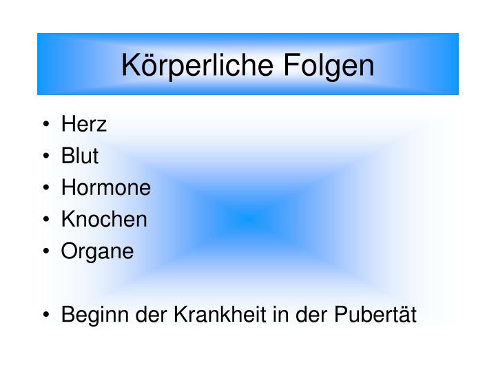 PPT - Anorexia nervosa (Magersucht) PowerPoint Presentation - ID:5615332