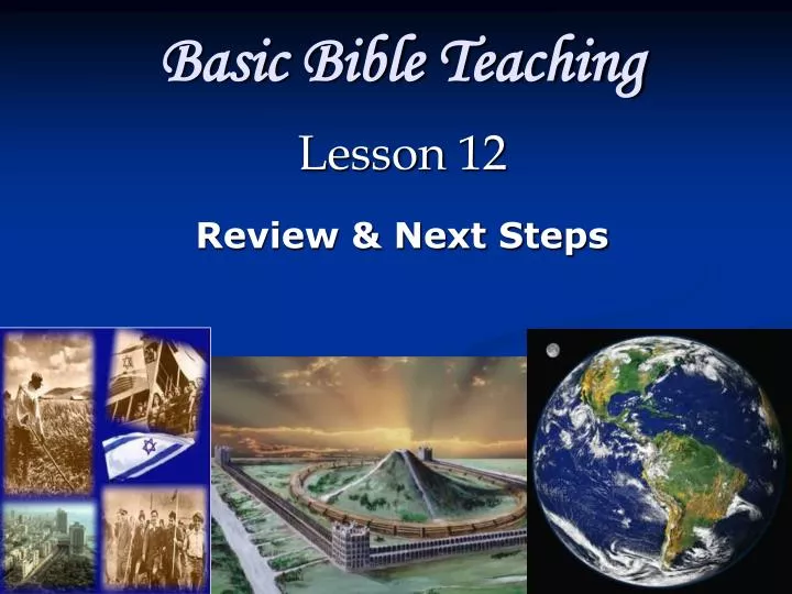 PPT - Basic Bible Teaching PowerPoint Presentation, free download - ID:5615881