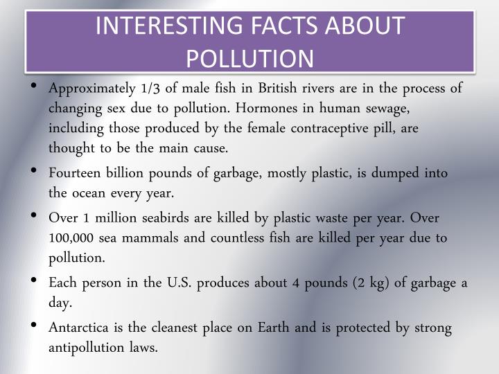 PPT - POLLUTION PowerPoint Presentation - ID:5616683