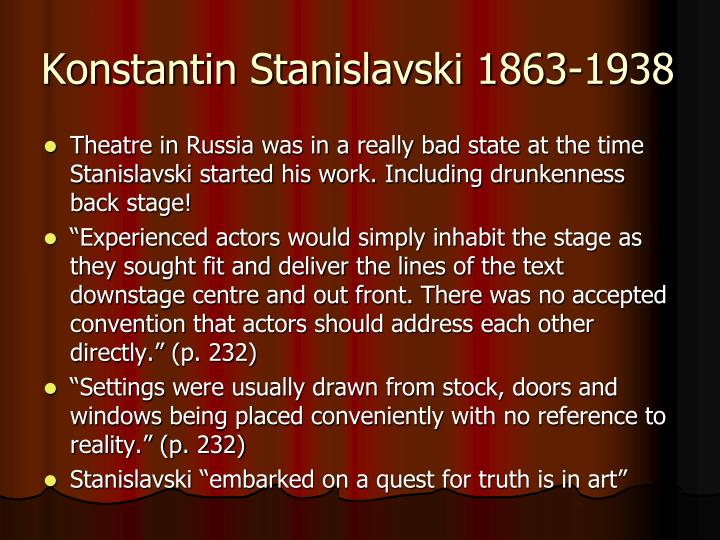 PPT - Constantin Stanislavski PowerPoint Presentation - ID:5617017