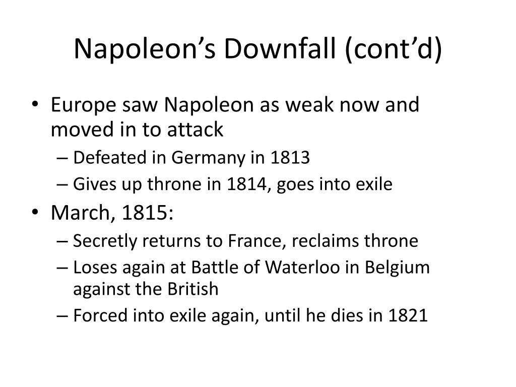 PPT - The French Revolution and Napoleon (1789-1815) PowerPoint ...
