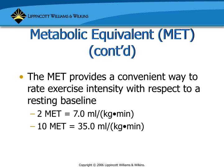 PPT - Energy Expenditure During Rest and Physical Activity PowerPoint ...