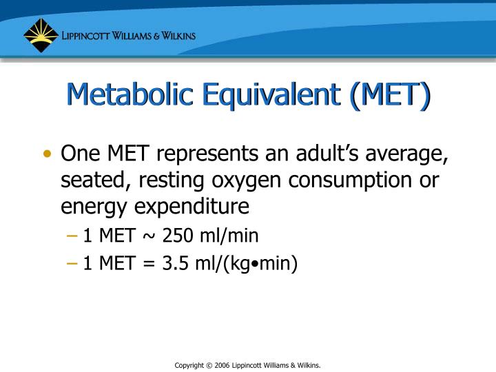 PPT - Energy Expenditure During Rest and Physical Activity PowerPoint ...