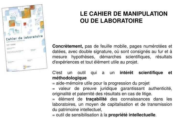 PPT - LES BONNES PRATIQUES DE LABORATOIRE PowerPoint Presentation - ID ...