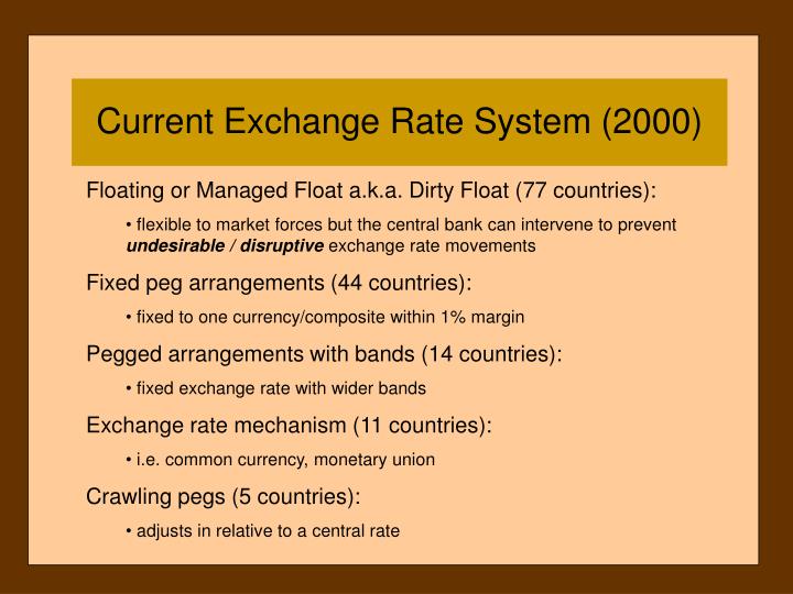 PPT - CHAPTER 15 EXCHANGE RATES AND THE INTERNATIONAL MONETARY SYSTEM ...