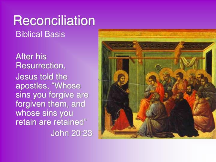 PPT - The Sacrament of Reconciliation PowerPoint Presentation - ID:5618671