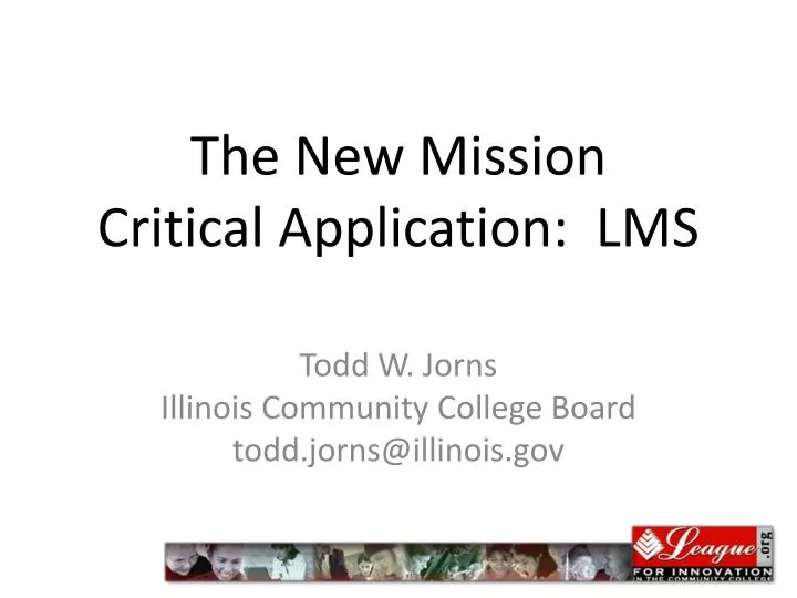 PPT - The New Mission Critical Application: LMS PowerPoint Presentation ...